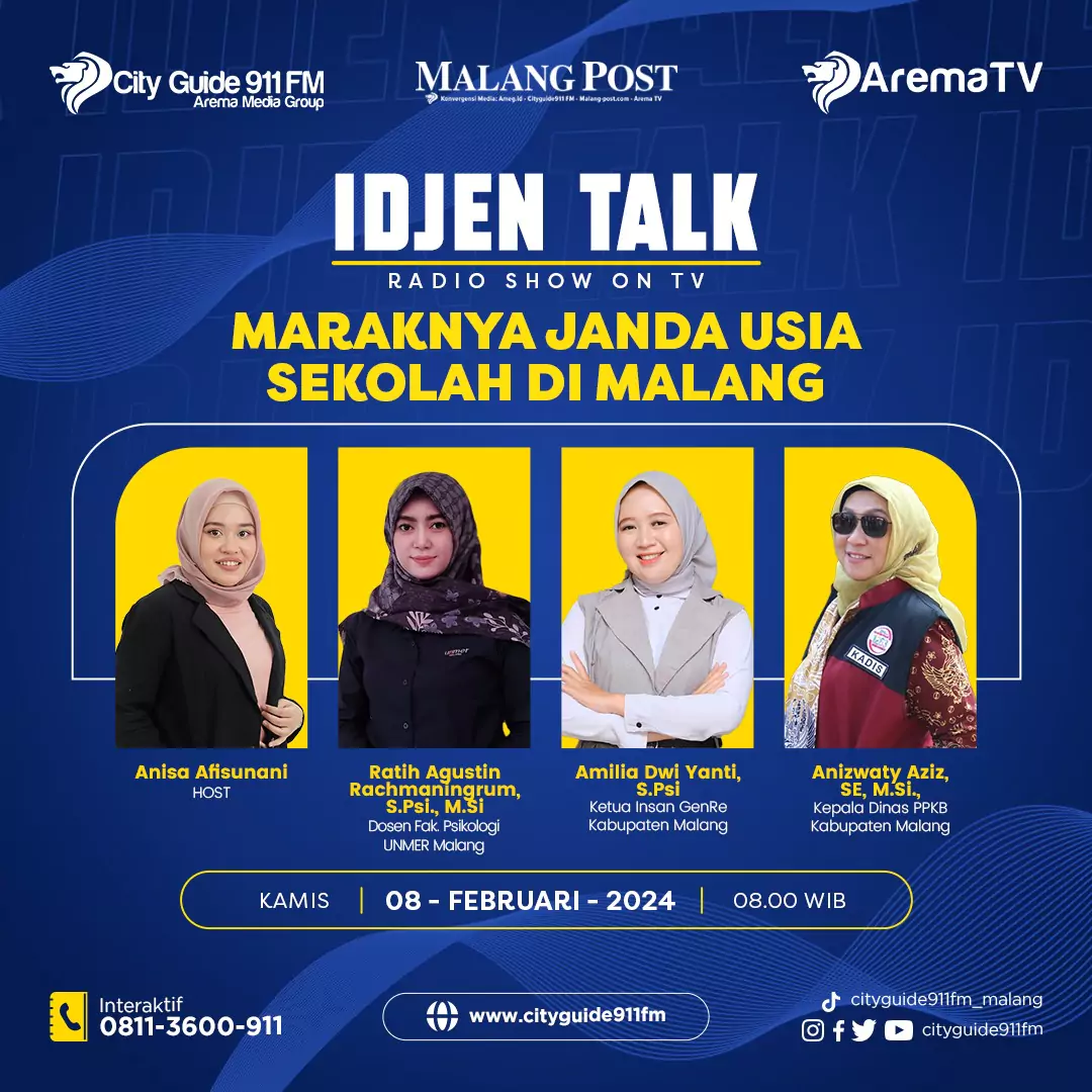 Miris, Marak Janda Usia Sekolah di Malang – City Guide 911 FM